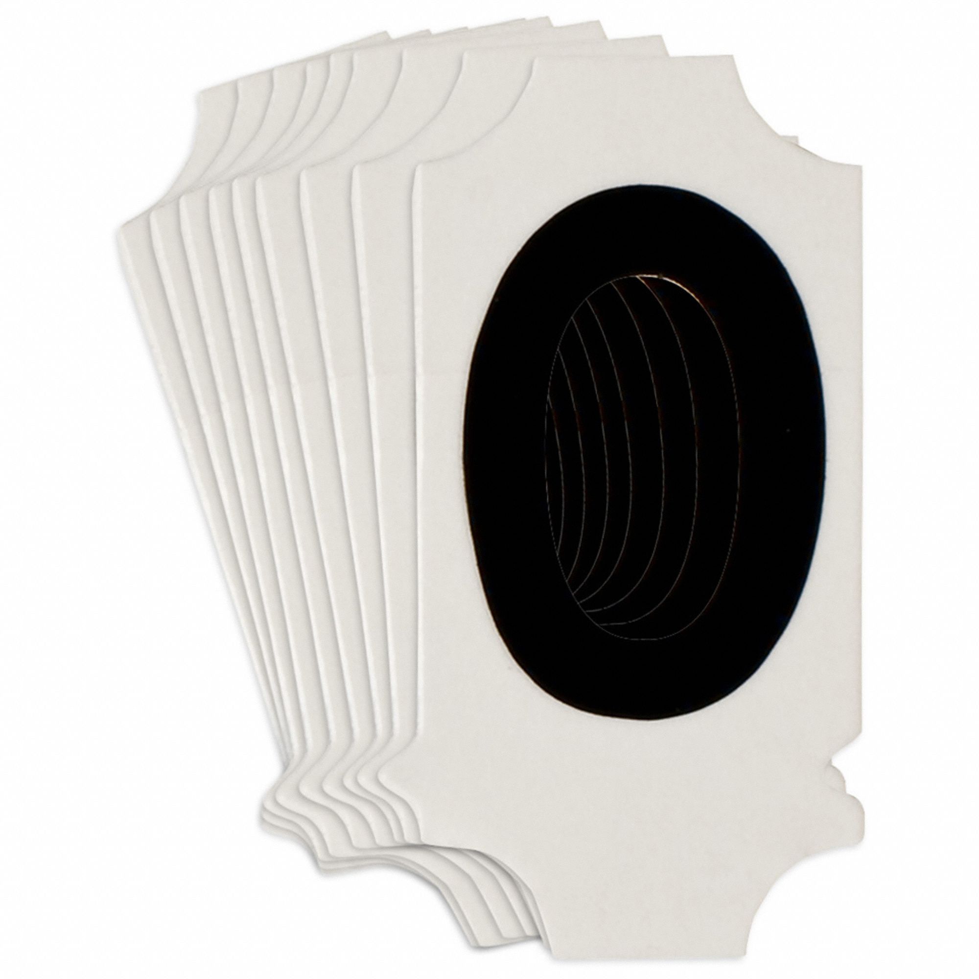 1 in Character Ht, Indoor/Outdoor, Numbers and Letters Labels - 800MZ8 ...