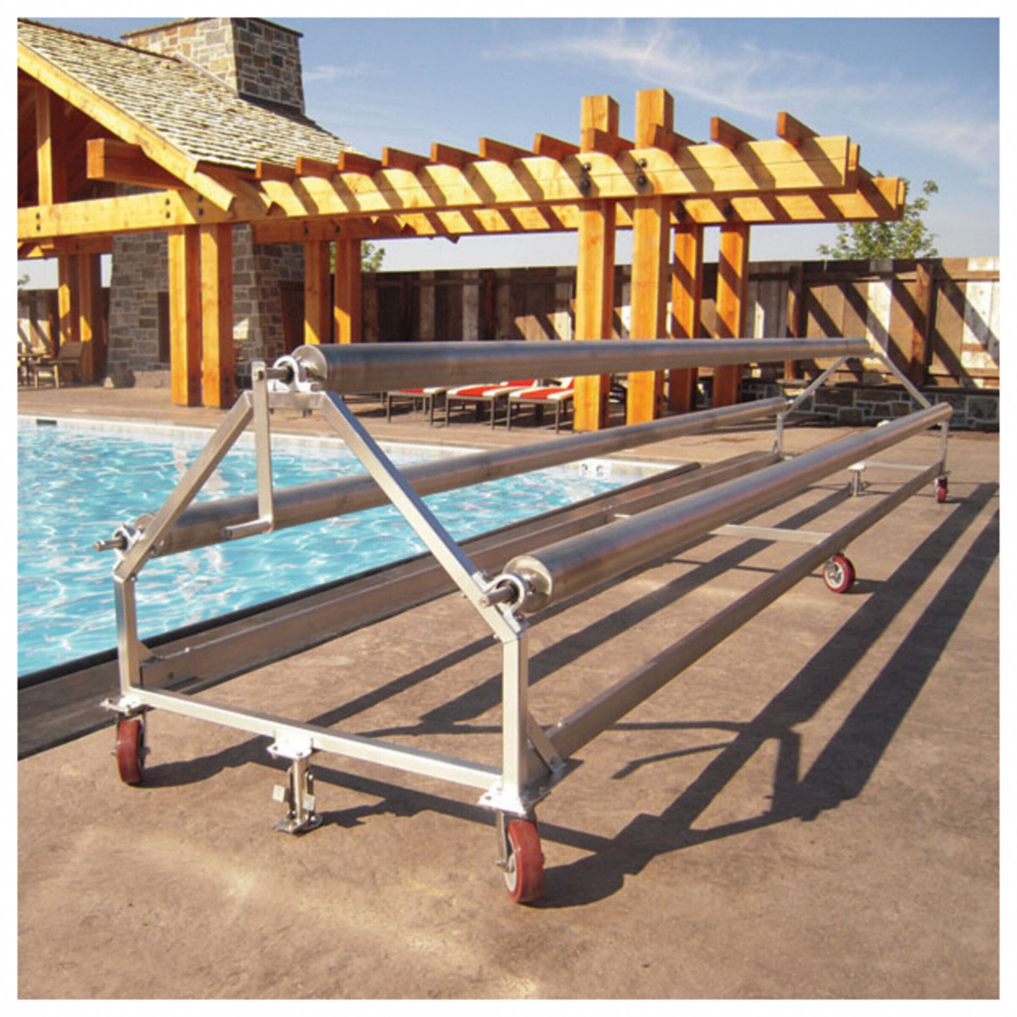 SPECTRUM, Bitterroot, 40 3/4 in Overall Ht, Pool Cover Reel - 817J09 ...