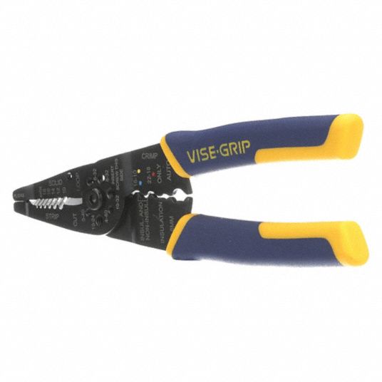 Multi-Tool Stripper / Crimper /Cutter,8" - Grainger