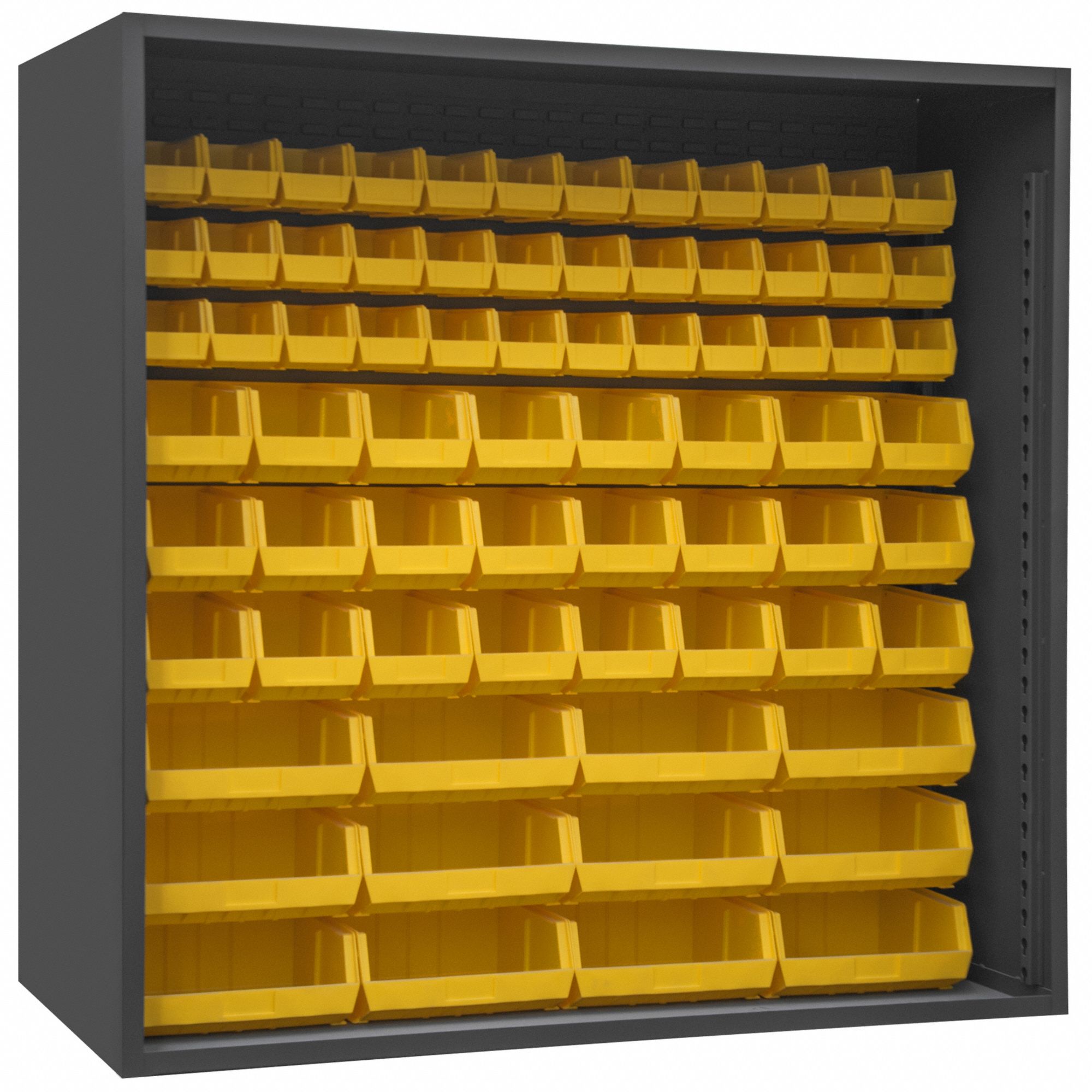 DURHAM MFG, 72 in x 24 in x 72 in, 1 Sided, Bin Cabinet - 36FA88|5023 ...