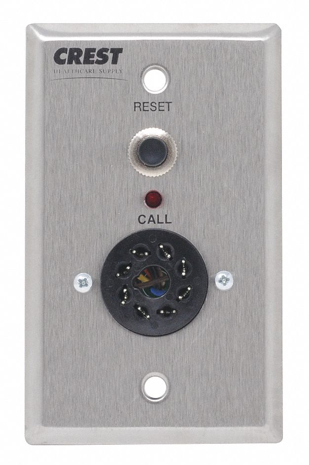 CREST HEALTHCARE SUPPLY, Compatible with Nurse Call System, 4 9/16 in ...