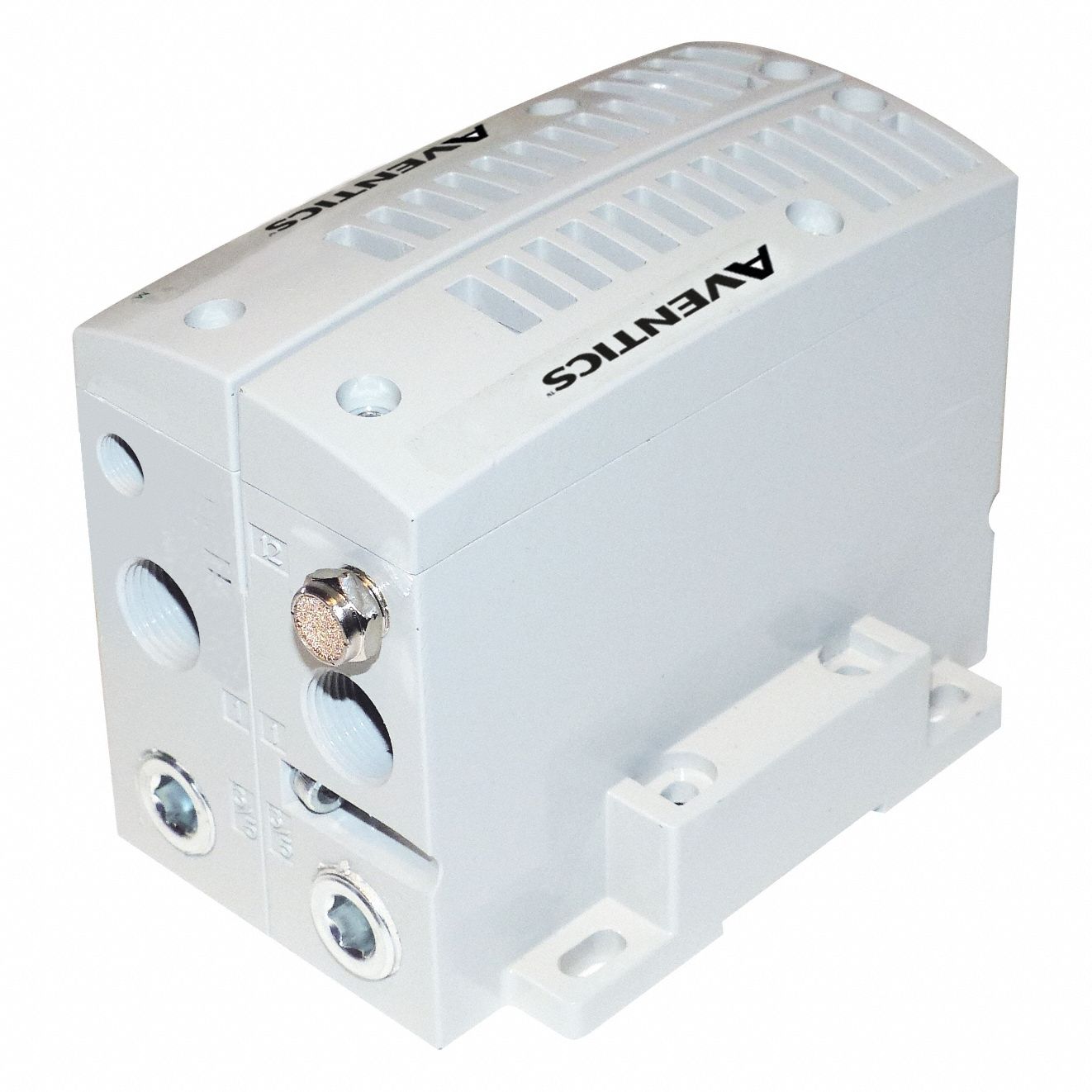 AVENTICS, 5 Ports, Muffler Not Included, End Plate Kit - 807UH7 ...