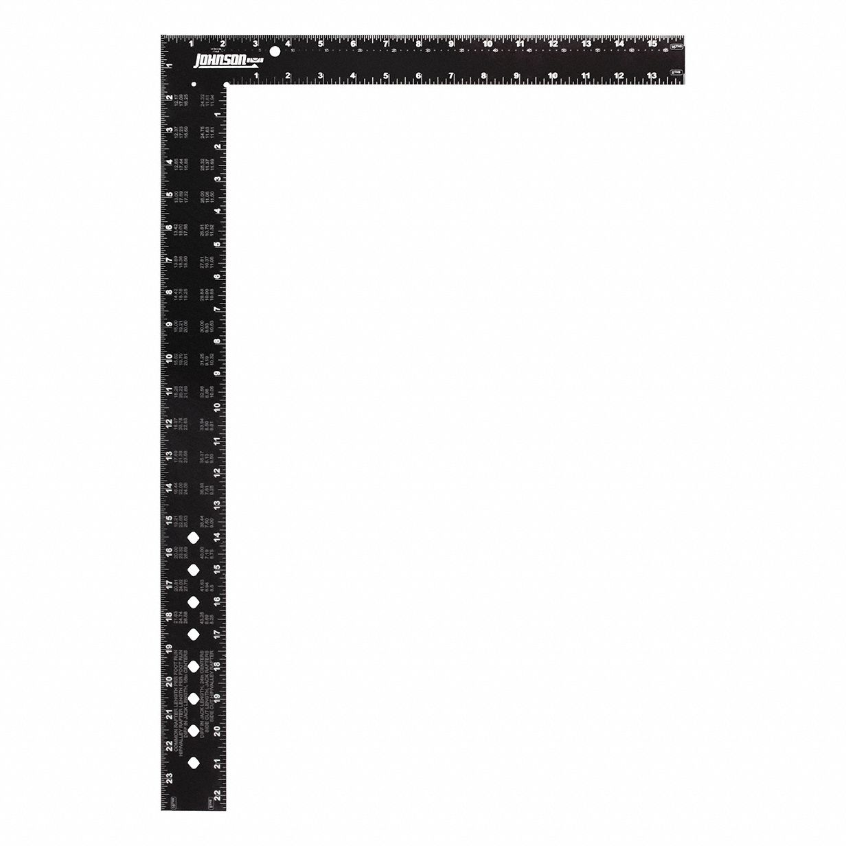 JOHNSON LEVEL, 24 in Base Lg, 24 in, Framing Square - 6C227|CS7 - Grainger