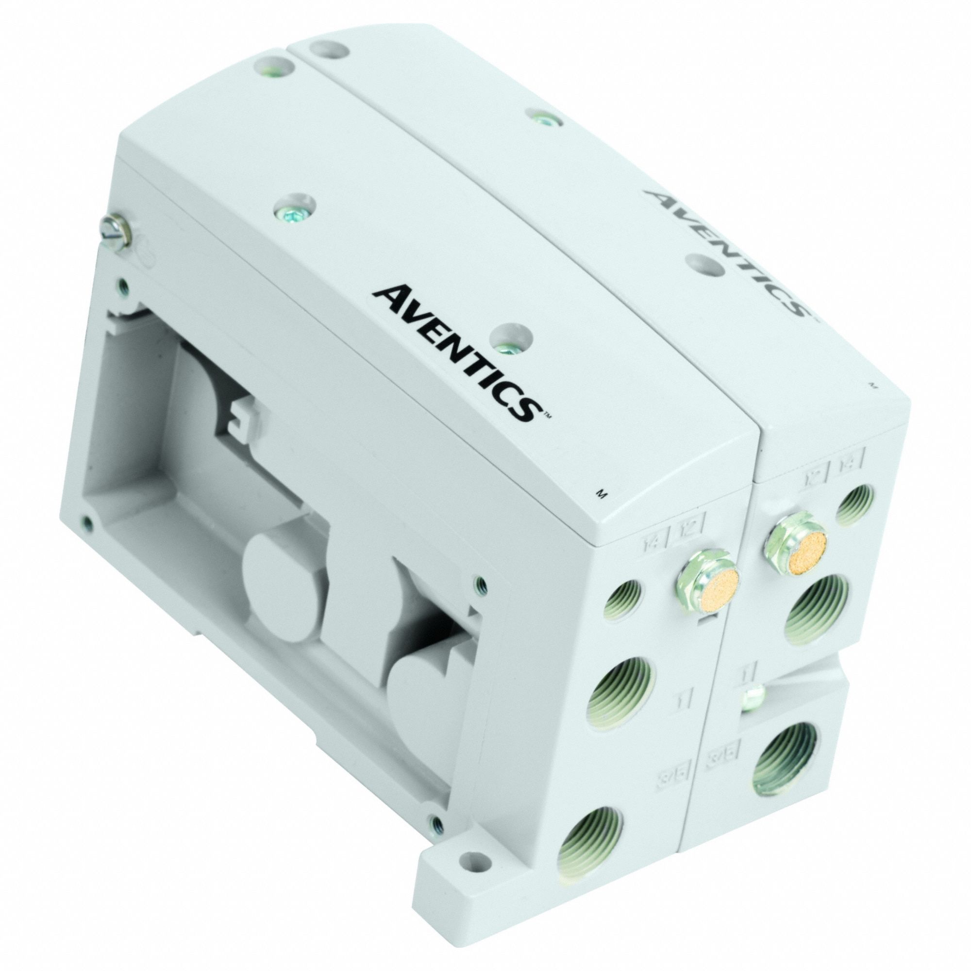 AVENTICS, For Series 503, 5 Ports, End Plate Kit - 807UJ6 ...