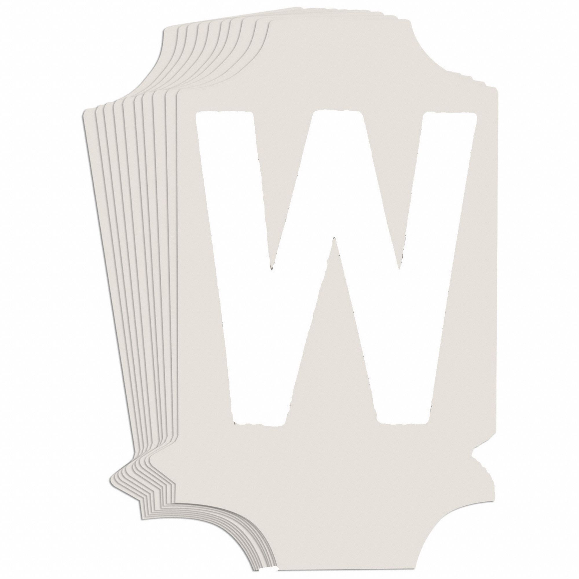 1 in Character Ht, Indoor/Outdoor, Numbers and Letters Labels - 800P60 ...