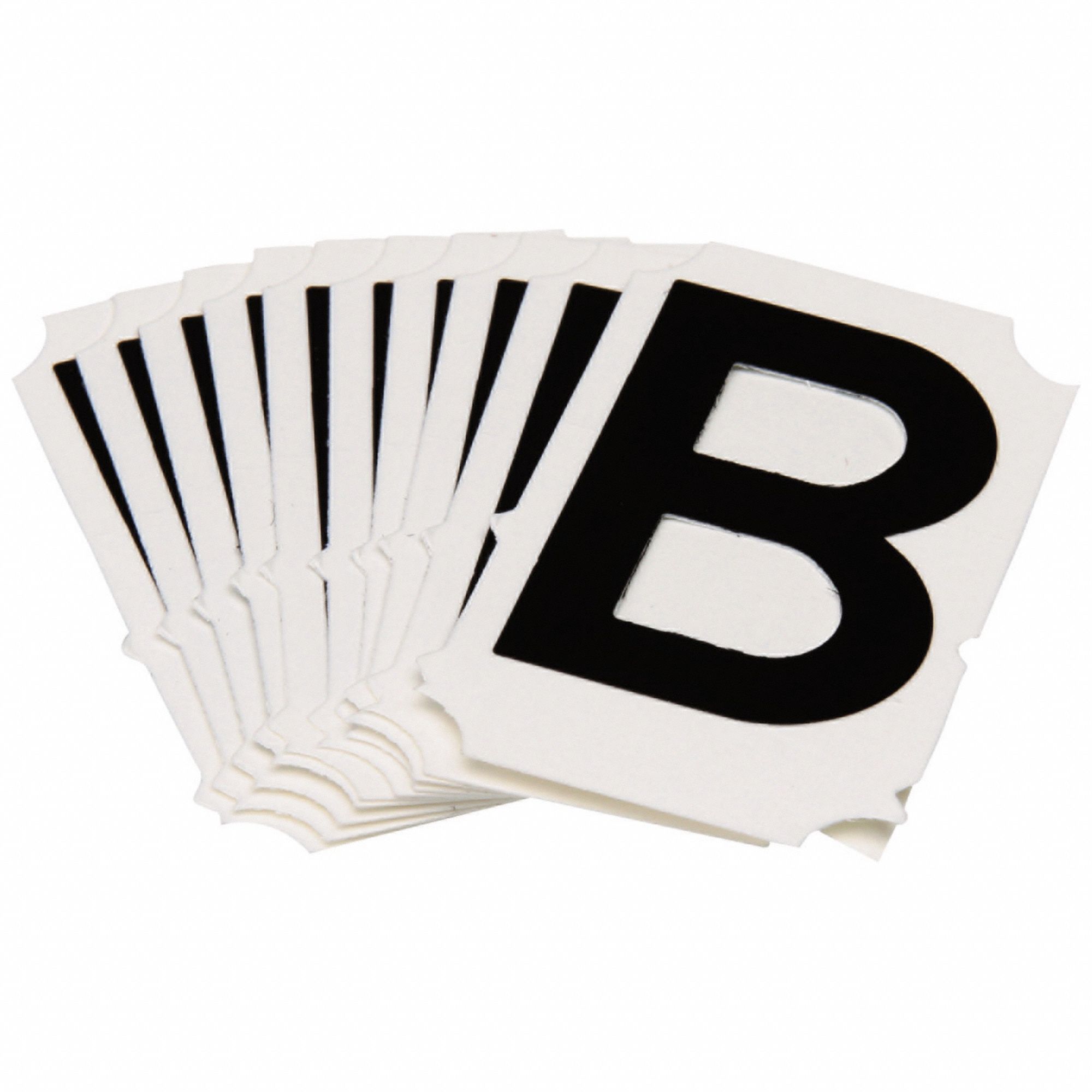 2 in Character Ht, Indoor/Outdoor, Numbers and Letters Labels - 800N82 ...