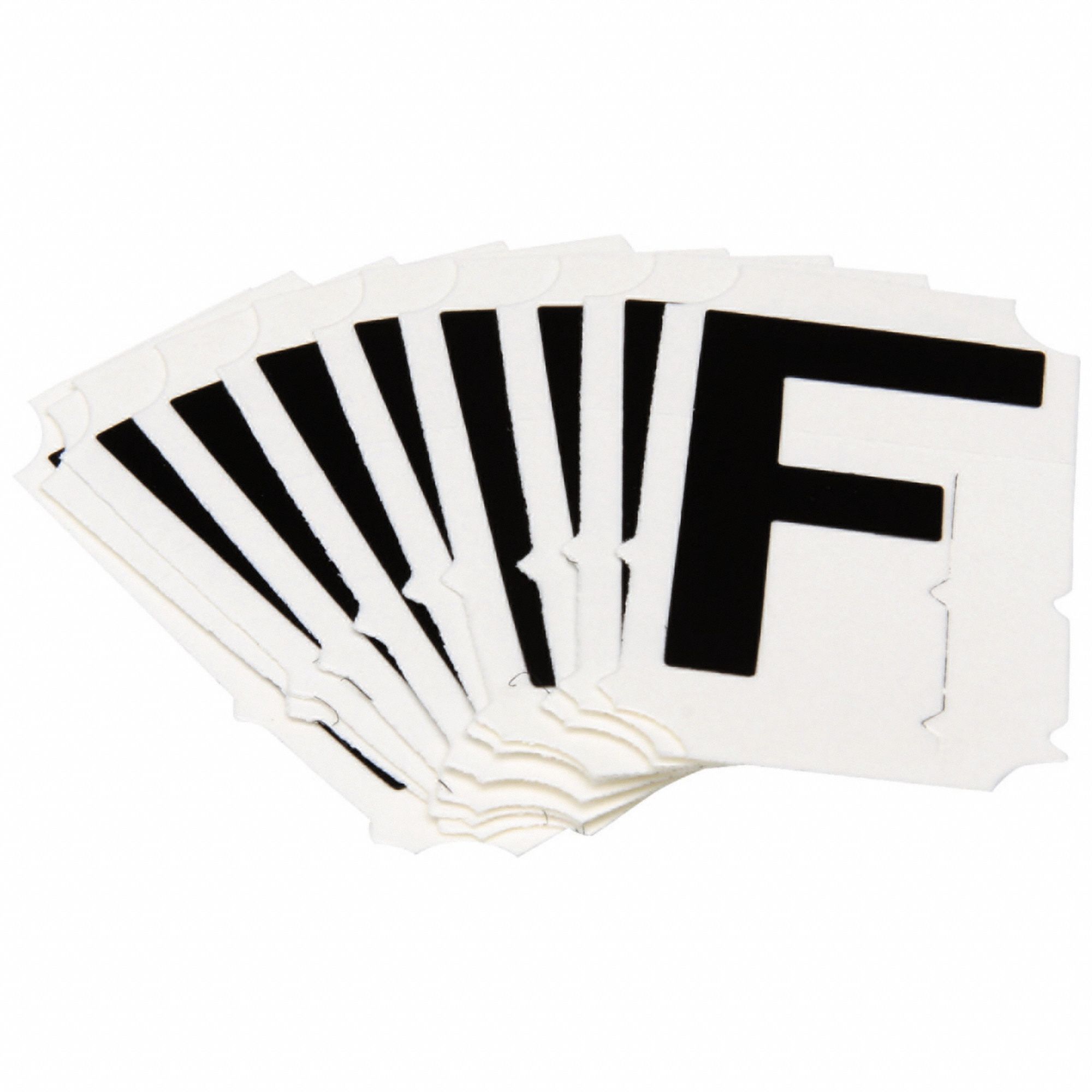 2 in Character Ht, Indoor/Outdoor, Numbers and Letters Labels - 800N86 ...