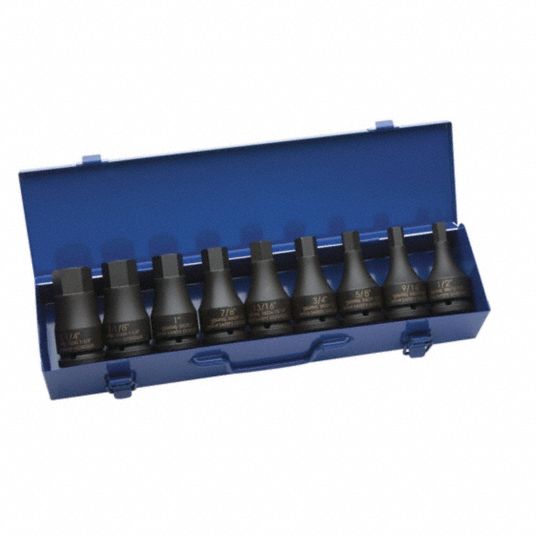 WILLIAMS, Impact Socket Set - 505U65|38903 - Grainger