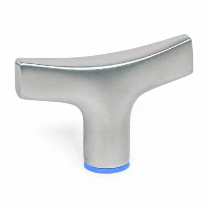 JW WINCO, T, Stainless Steel, Hand Knob - 809EY8|5064-80-M8-MT-E - Grainger