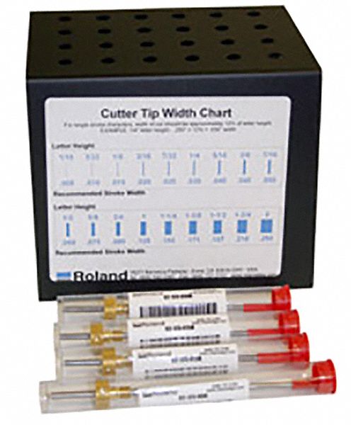 ROLAND, Cutters/Holder Tool Kit - 506F77|US-TL125-KIT - Grainger