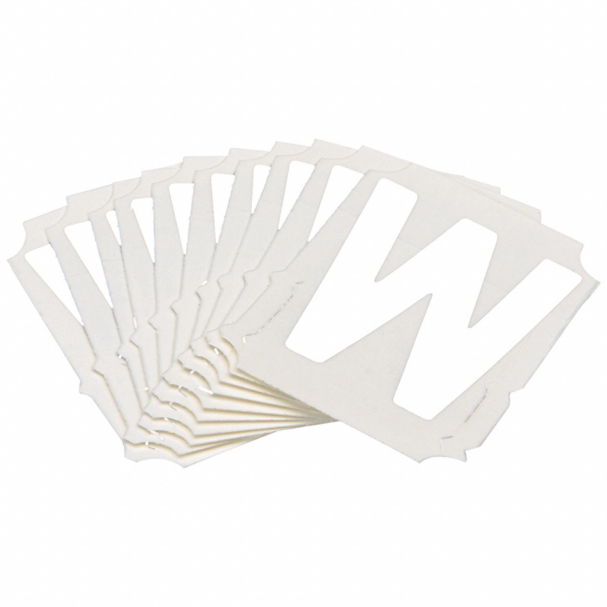 2 in Character Ht, Indoor/Outdoor, Numbers and Letters Labels - 800NE1 ...