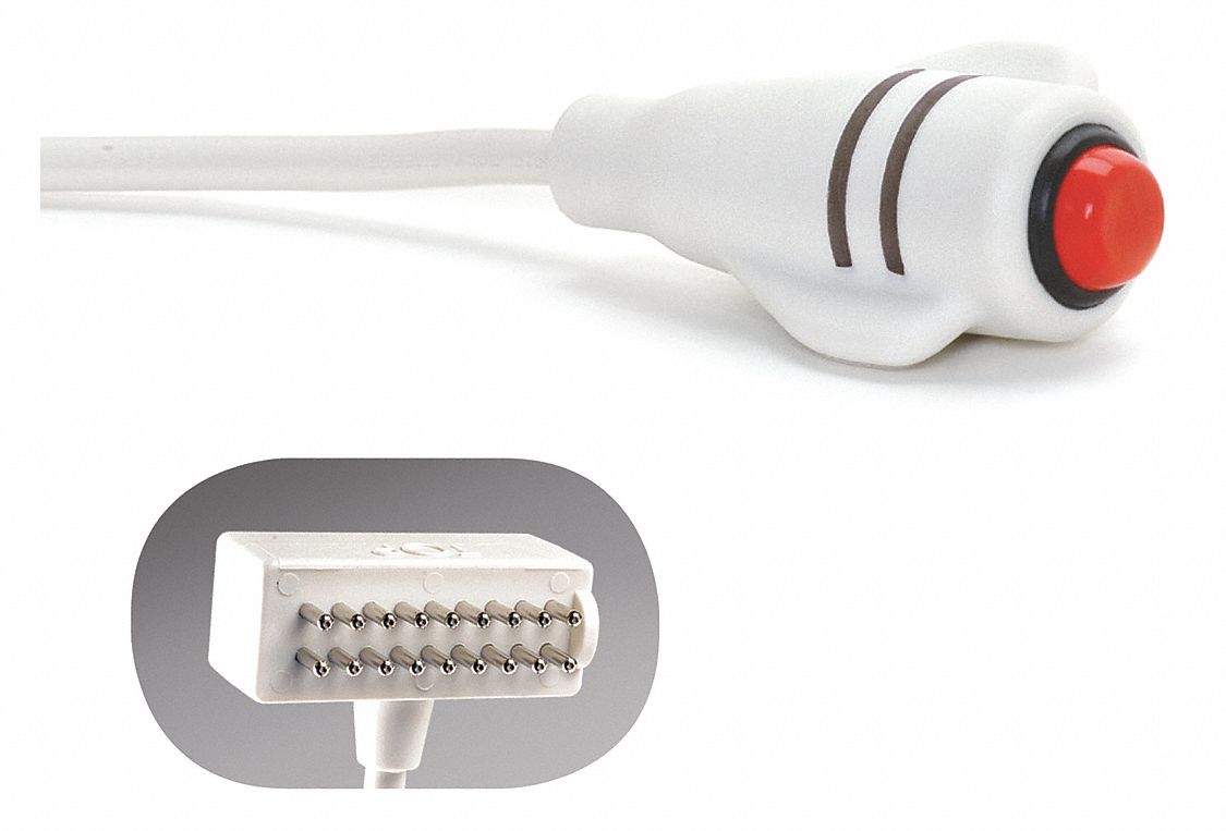 CREST HEALTHCARE SUPPLY, 18-Pin, 9918W-10, Call Cord - 508M34|9918W-10 ...