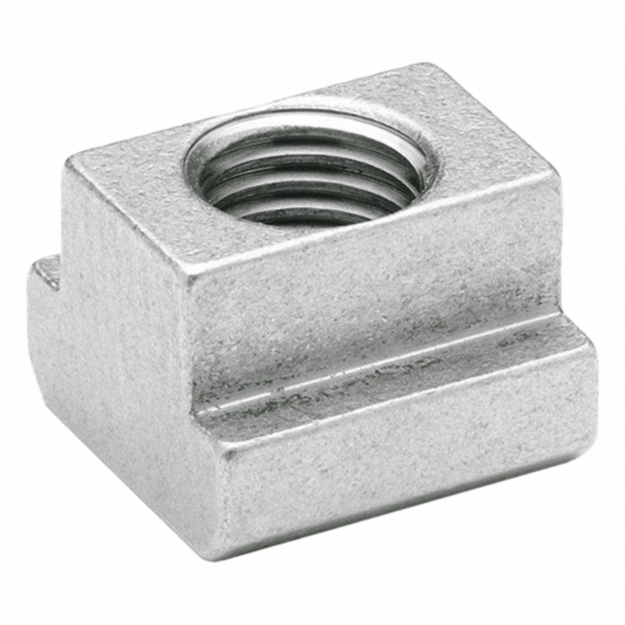 JW WINCO, Stainless Steel, For 14 mm T-Slot, T-Slot Nuts - 822Z49 ...