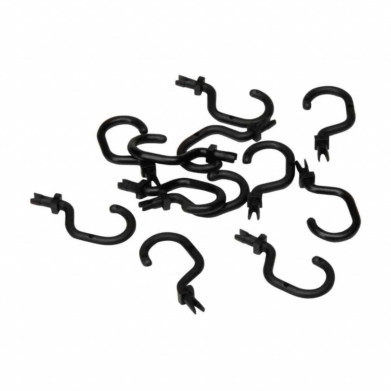 Glass-Reinforced Nylon, Black, Key Hook - 3WPF7|50939 - Grainger