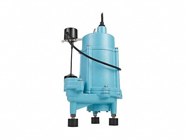 LITTLE GIANT, Vertical, Single Phase, Sewage Grinder Pump - 859ZY3|16G ...