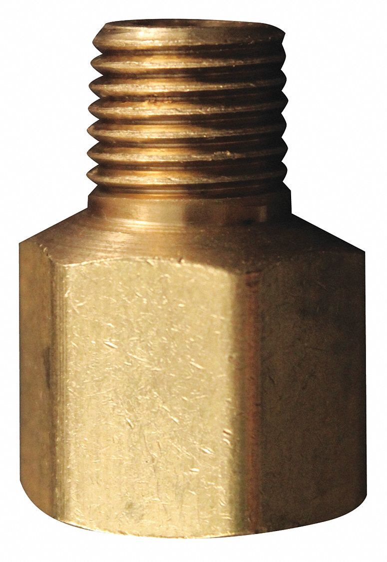Brass, NPT x Female NPT, Reducing Adapter - 50DN97|653-2 - Grainger