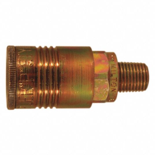 P Style Coupler,1/4" MNPT - Grainger