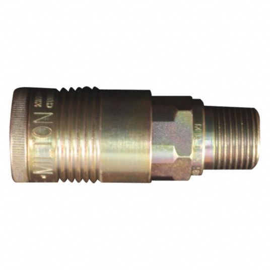 G Style Coupler,1/2" MNPT - Grainger