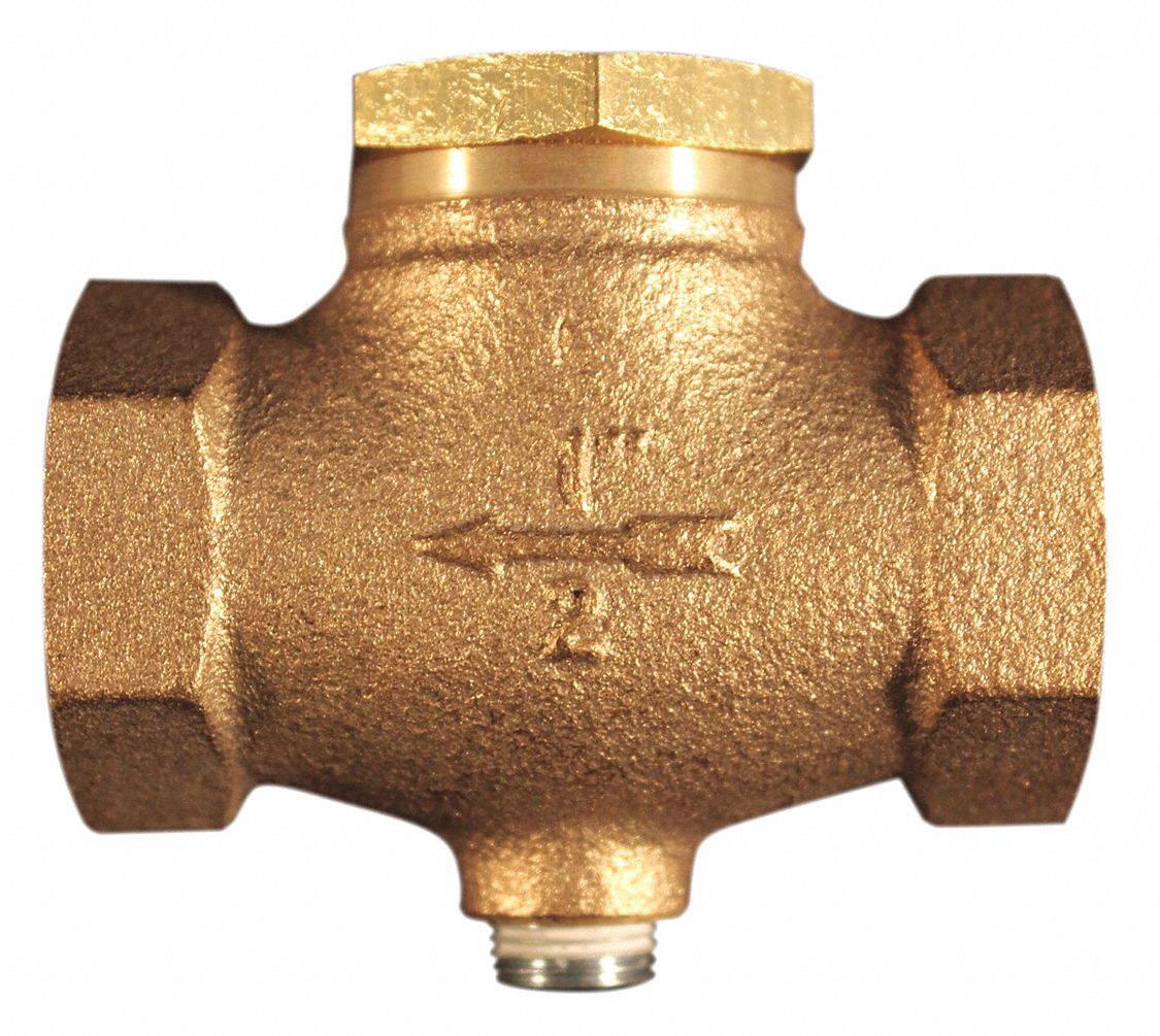 MILTON, In Line Check Valve,1/2" FNPT - 50DW66|1093-8 - Grainger