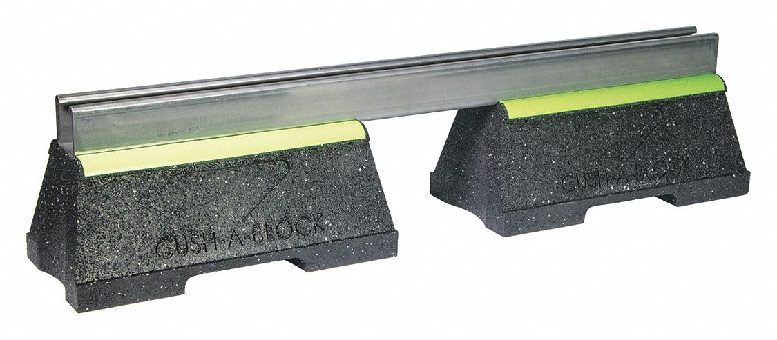 ZSI, Rubber Base, Pre-Galvanized Steel, Support Blocks with Strut ...