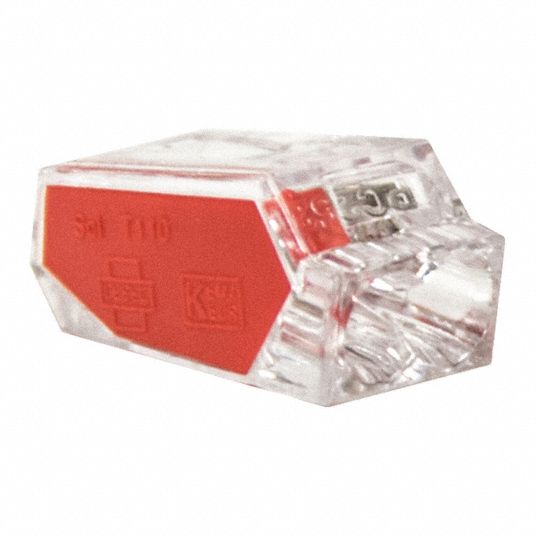 GARDNER BENDER, 100 Pack Qty, Wire Connector,Push-In,2-Port - 50HX71|10 ...