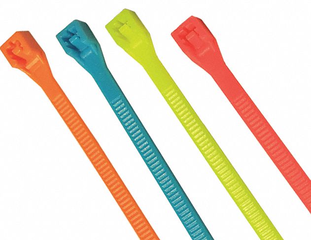 GARDNER BENDER, Assorted Cable Tie,8",75 lb.,PK100 - 50HZ53|46-308FST ...