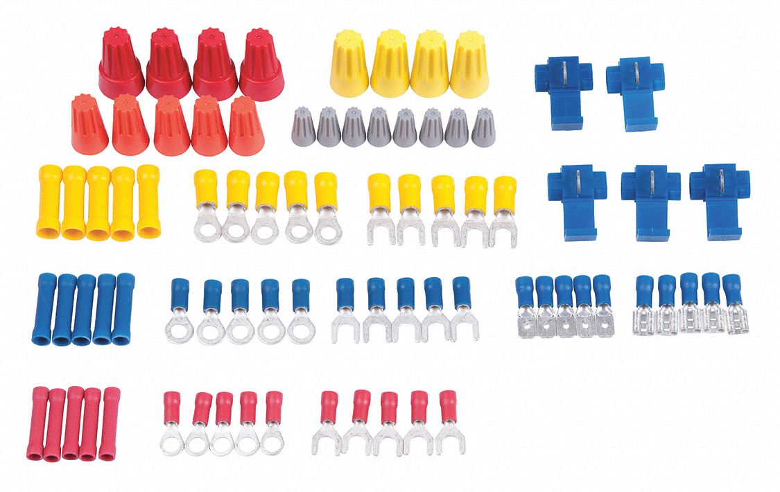 GARDNER BENDER, Connectors/Terminals Kit,80-Piece - 50JA94|TK-100 ...