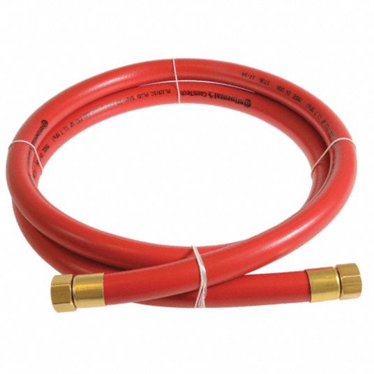 CONTINENTAL, 3/4 in Hose Inside Dia., Red, Air Hose - 50JH31|PLR07525 ...