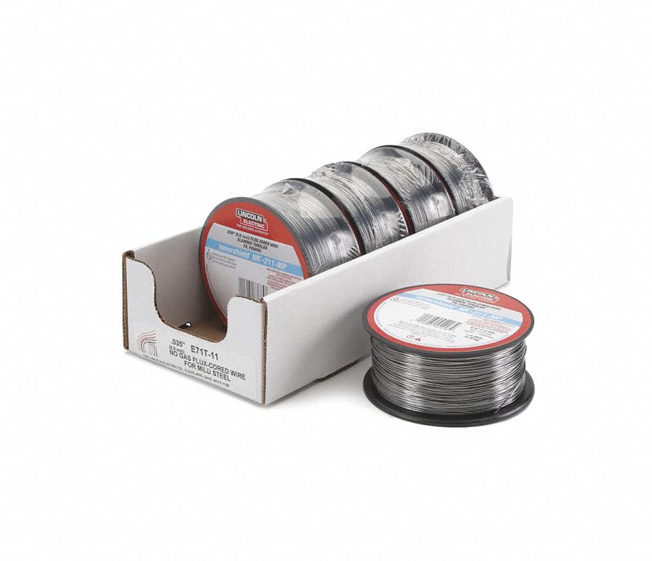 LINCOLN ELECTRIC Alambre Tubular FCAW-S de Acero Suave con 0.035" de ...