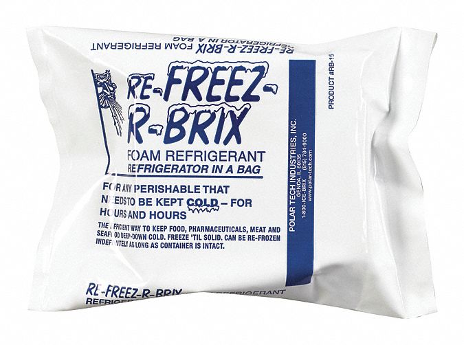 12, PK, Cold Bricks,4 1/2x4x1 1/2",PK12 - 50LG23|RB15 - Grainger