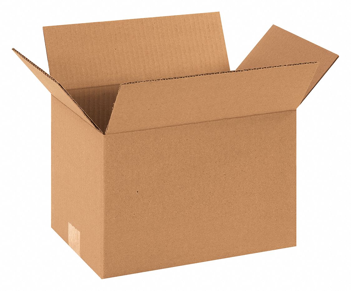 Corrugated Boxes,12x8x8",PK25 - Grainger