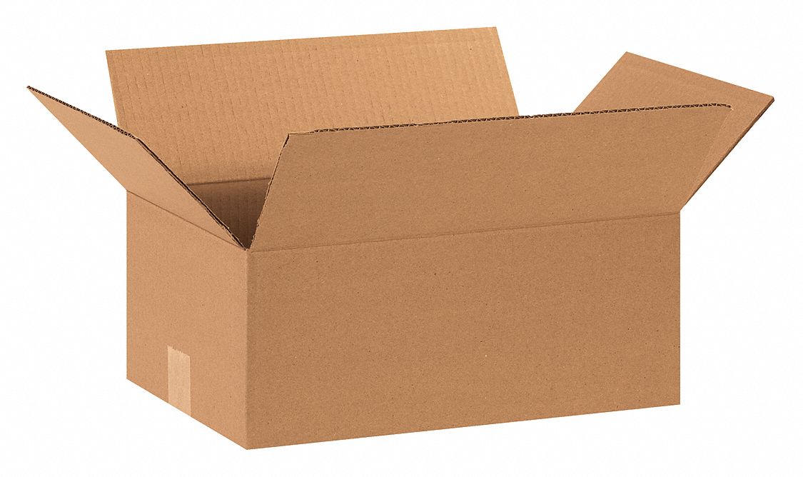 Corrugated Boxes 15x10x6 Pk25 Grainger