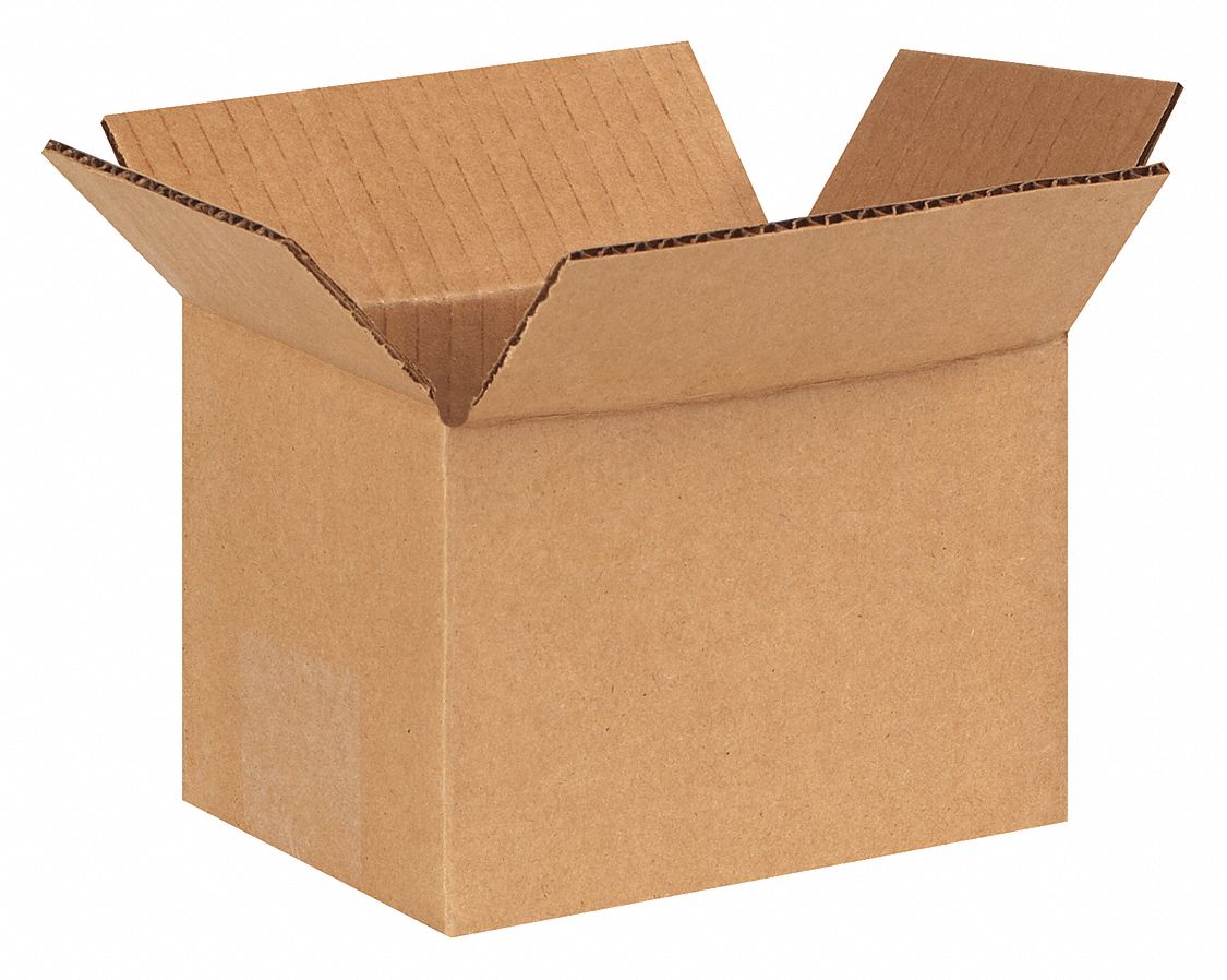 25, PK, Corrugated Boxes,6x4x4",PK25 - 50LP64|644 - Grainger