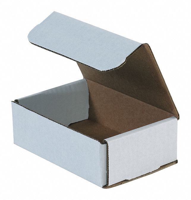 6x5x2 in, White, Literature Mailer - 52RR57|M652 - Grainger