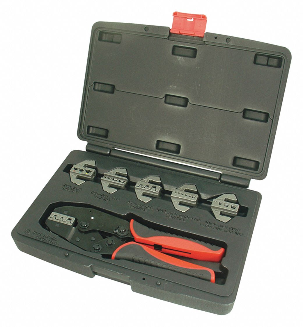 ASTRO PNEUMATIC, Quick Ratchet Crimping Tool Set,7 pcs. - 50XR16|9477 ...