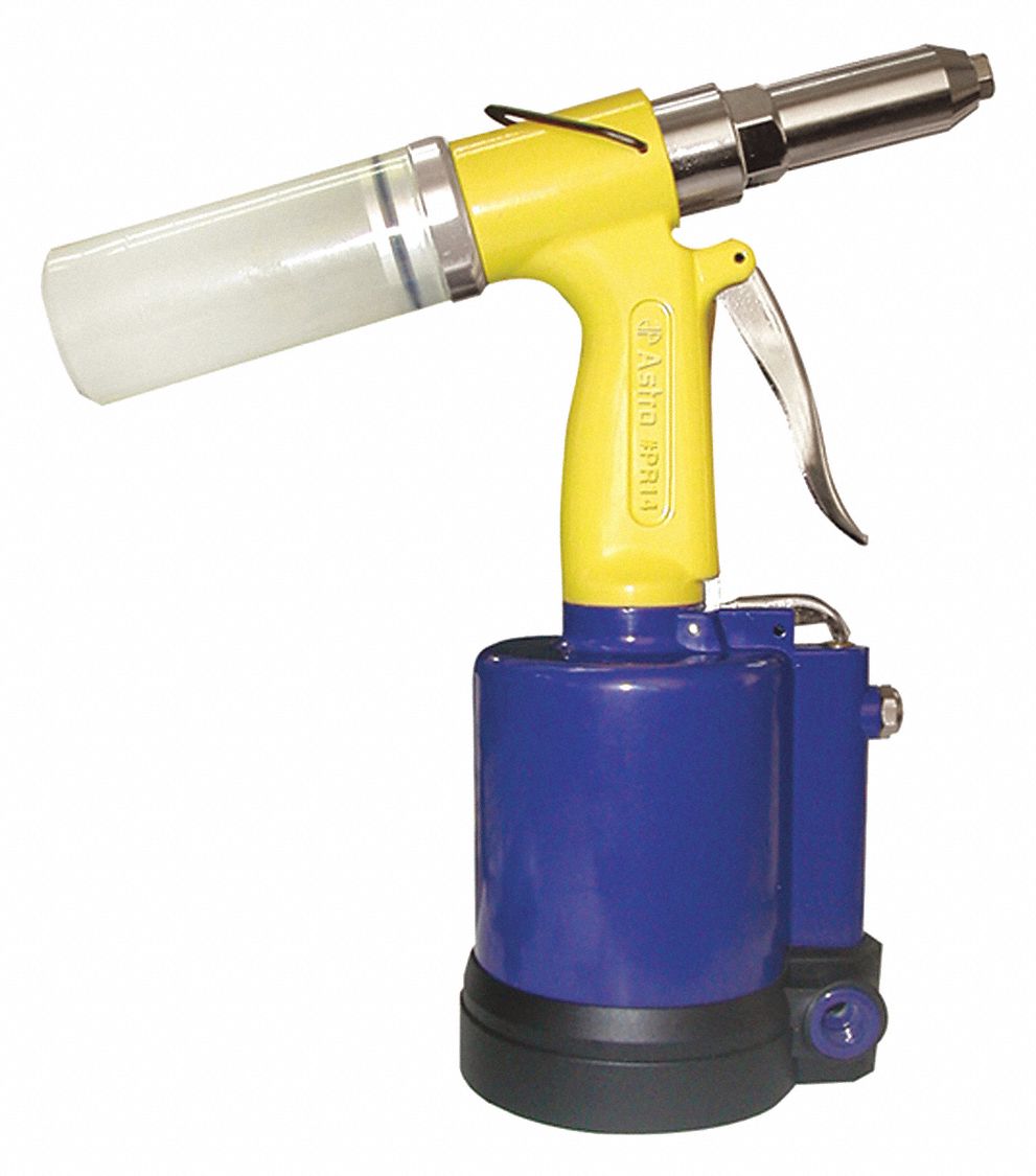 Air/Hydraulic Riveter,1/4" Capacity - Grainger
