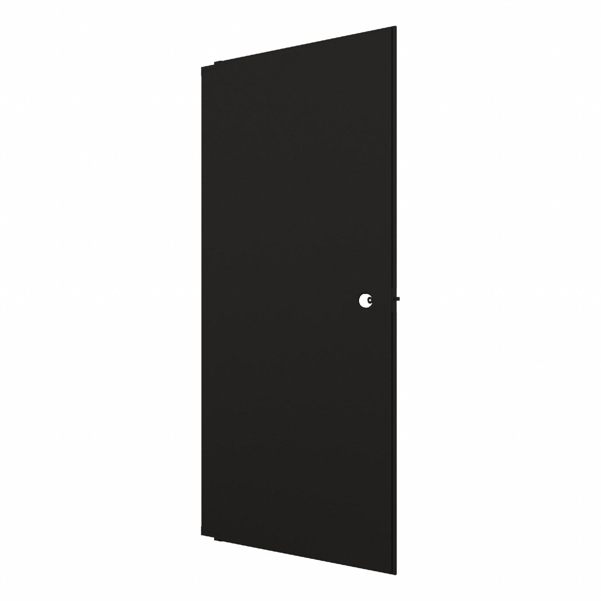 HADRIAN, 58 in x 22 in x 1 in, Black, Partition Door - 879KV6|510022 ...