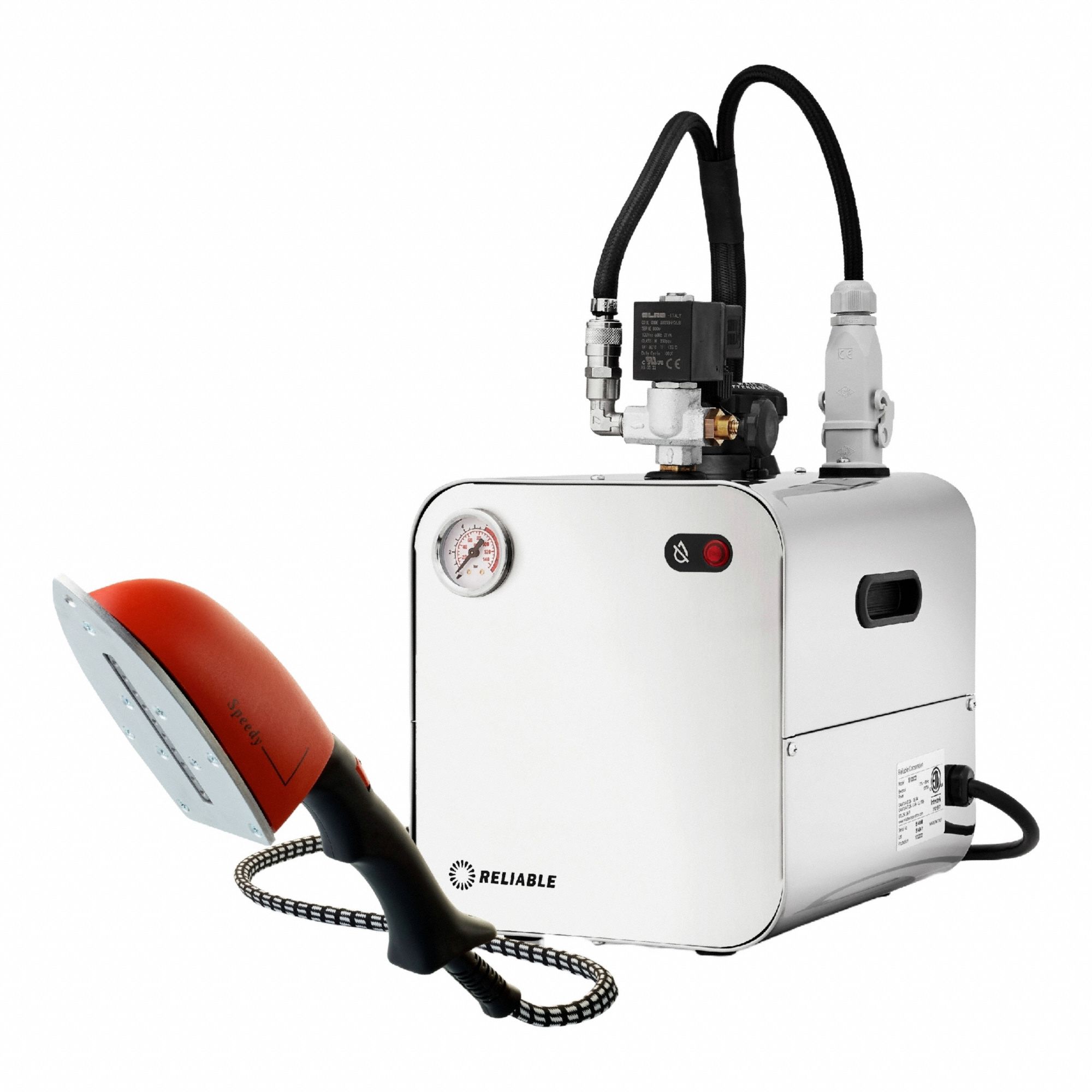 RELIABLE, 4 hr Steam Time, 12 1/4 in Overall Lg, Pressurized Steam ...