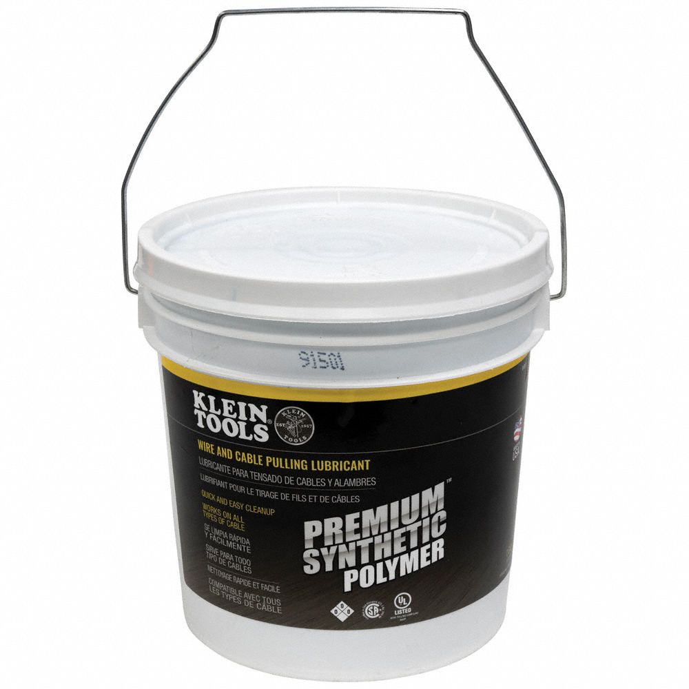 KLEIN TOOLS, Pail, 1 gal, Synthetic Polymer One Gallon - 807JT4|51017 ...