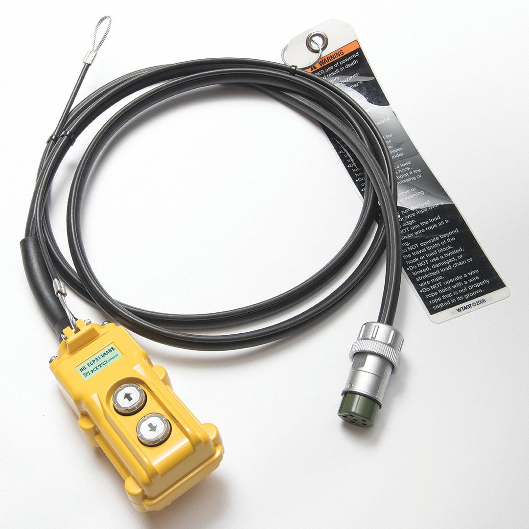 HARRINGTON, Electric Chain Hoists, NER, Pendant Station - 510P62 ...