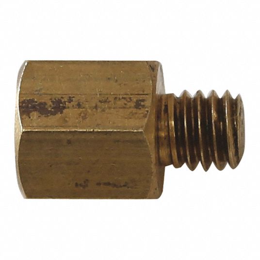 Battery Bolt Adapter,3/8-16",Brass - Grainger