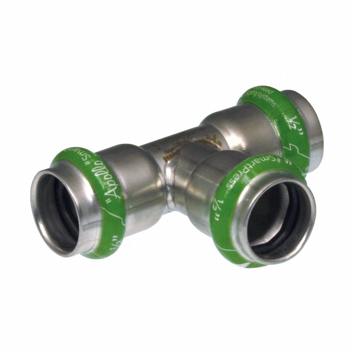APOLLO, 2 in Pipe x 2 in Pipe x 2 in CTS Size, Press-fit x Press-fit x ...