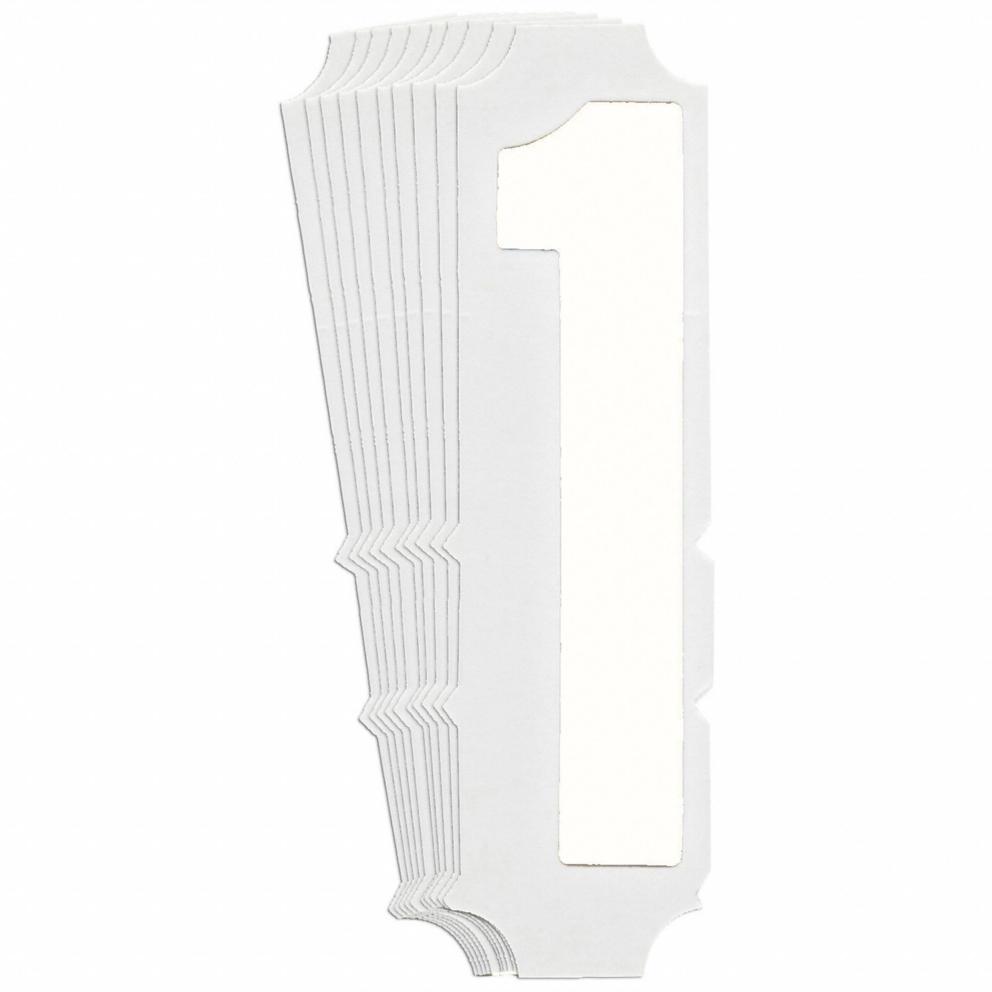 3 in Character Ht, Indoor/Outdoor, Numbers and Letters Labels - 800NJ5 ...