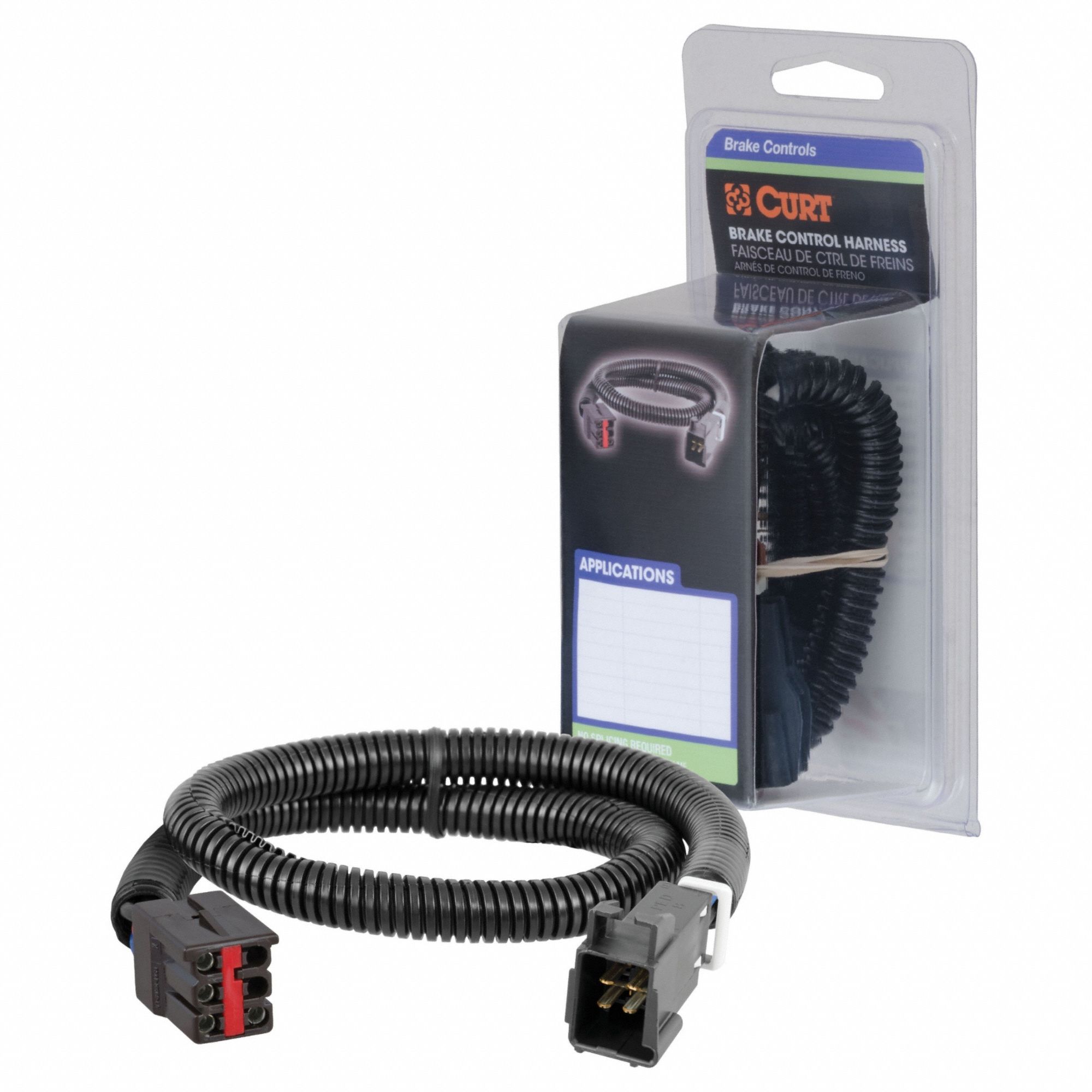 CURT, Pre-Wired, 24 in Overall Lg, Brake Control Harness - 809LU9|51323 ...