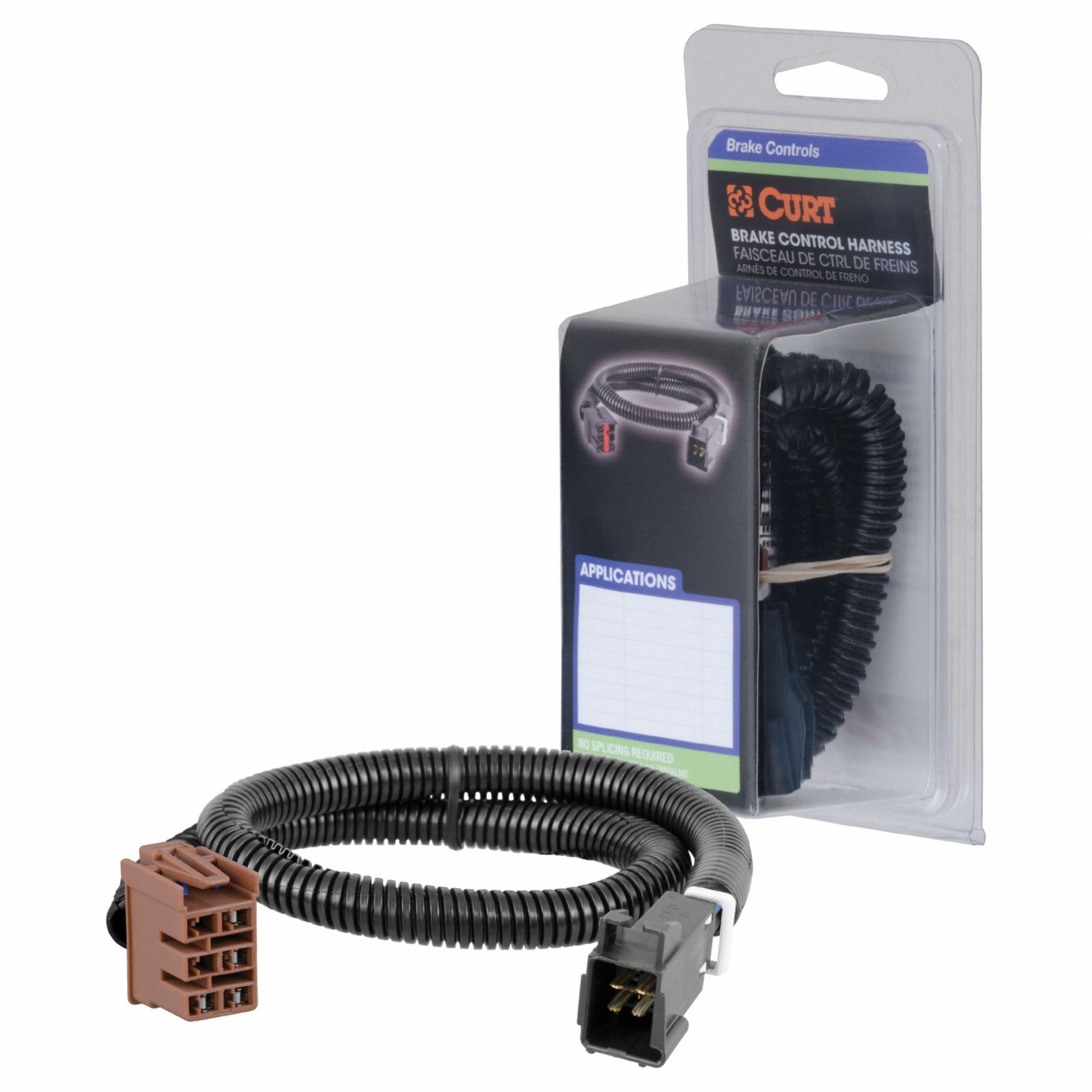 CURT, Pre-Wired, 24 in Overall Lg, Brake Control Harness - 809M79|51343 ...