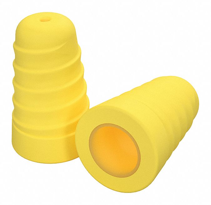 ComforTwist Foam Plugs,Yellow,PK5 - Grainger