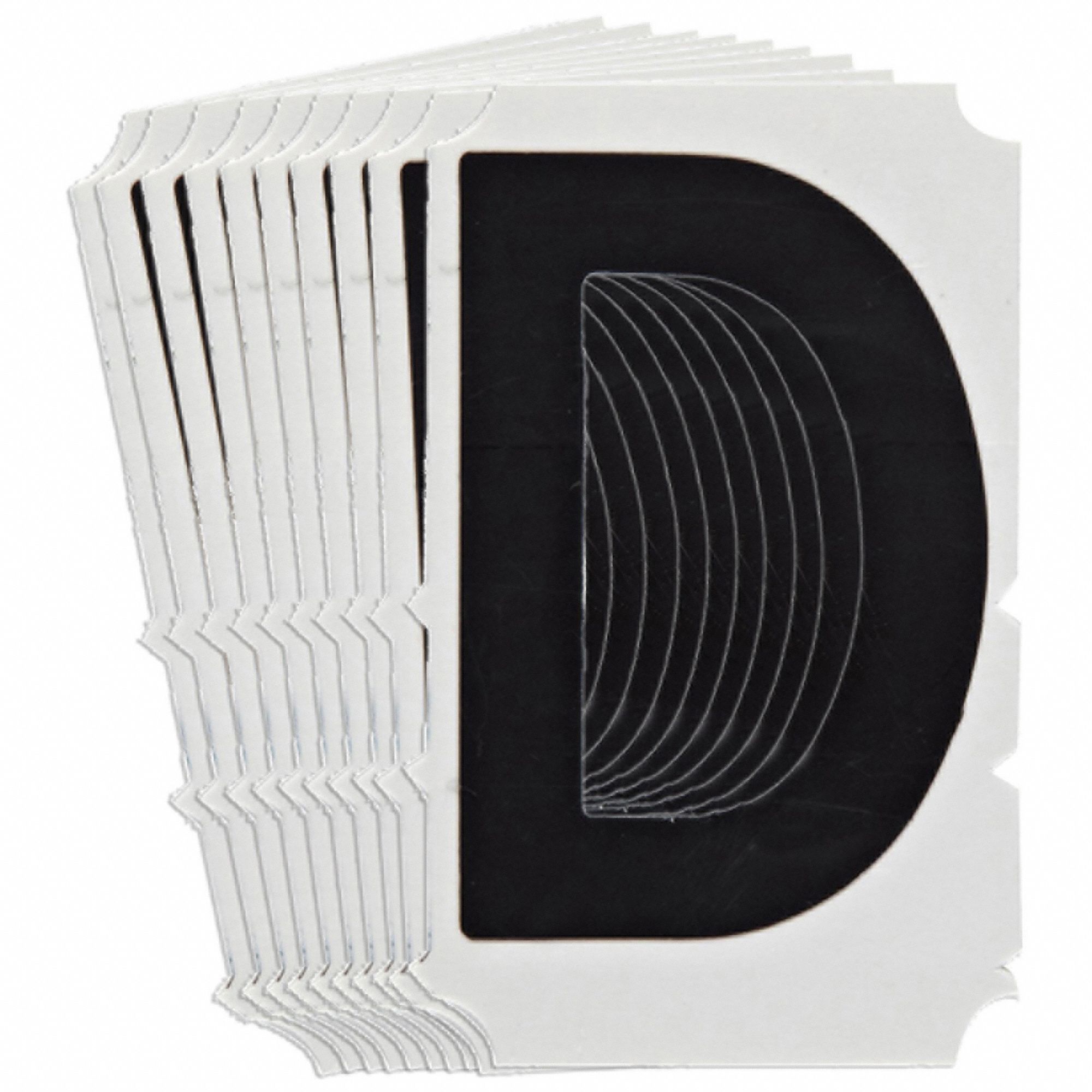 4 in Character Ht, Indoor/Outdoor, Numbers and Letters Labels - 800NN1 ...