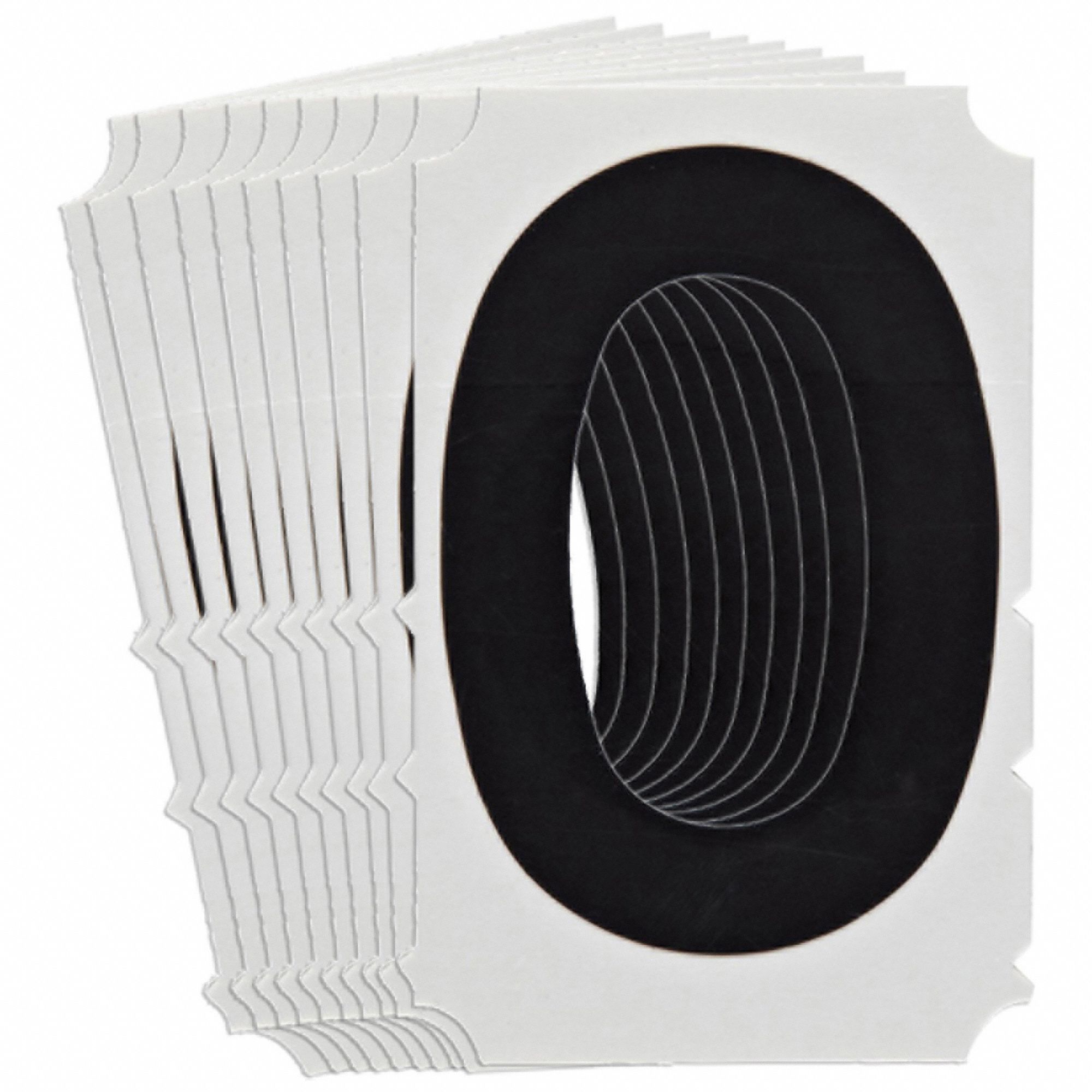 4 in Character Ht, Indoor/Outdoor, Numbers and Letters Labels - 800NP2 ...