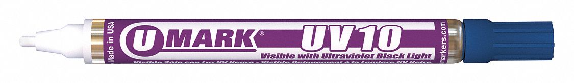 BLUE UV MARKER, Blue, Ultraviolet Marker - 514G67|10162 - Grainger
