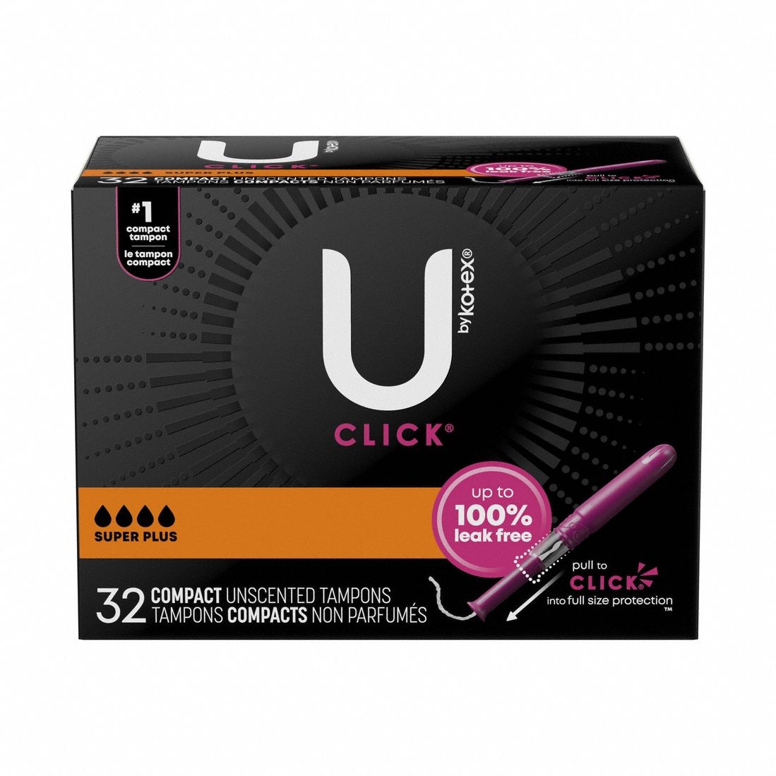 KIMBERLY-CLARK PROFESSIONAL, Heavy, Form Fitting Grooves, Tampons ...